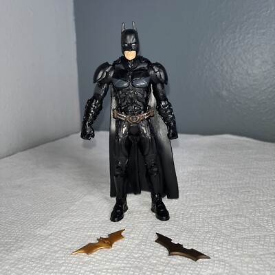 Batman Dark Knight Rises Movie Masters Deluxe Batman Figure And Custom ...