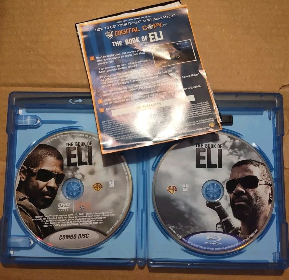 The Book of Eli (Blu-ray/DVD, 2010, 2-Disc Set) 883929103423 | eBay