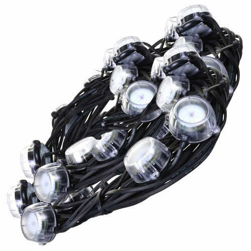 Defender 50m LED Festoon Hanging Light Chain 110v for sale online | eBay