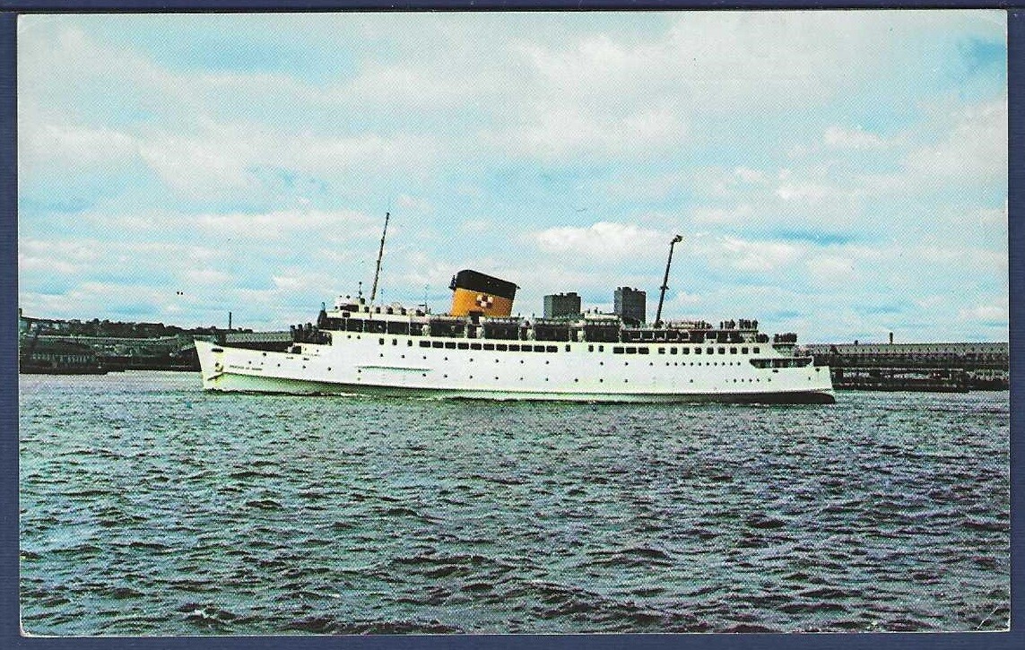 SS PRINCESS OF ACADIA Canadian Pacific Railways Car Ferry | eBay