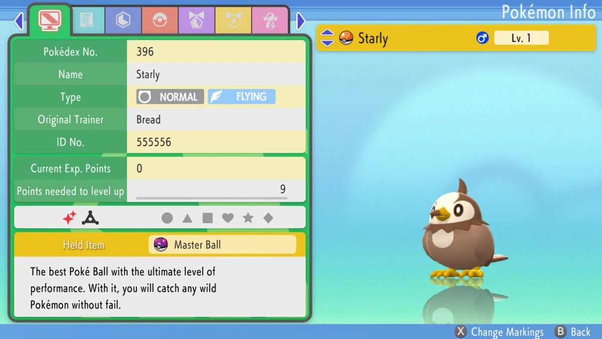 Shiny Starly Meme