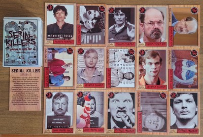 Custom Serial Killers 15 Card Set Series 2 John Wayne Gacy Jeffery ...