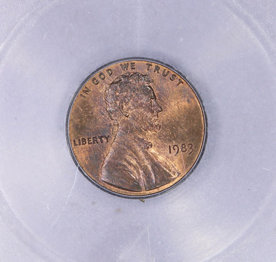 1983 Lincoln Cent 1c ICG MS66RB DDR Doubled Die Reverse | eBay