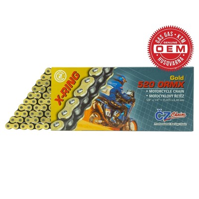 CZ Motorcycle 520 X Ring Motorcycle Chain | eBay Australia