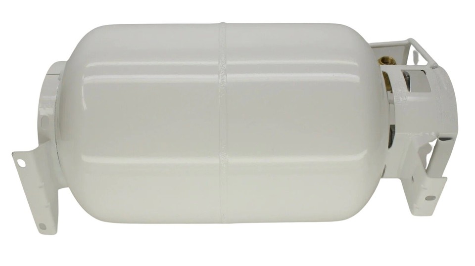 30lb Horizontal RV Motorhome Propane Tank Vapor 6.8 Gal Replace ...