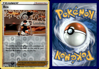Pokemon -TCG- Reverse Holo Trainer Bea 147/185 | eBay