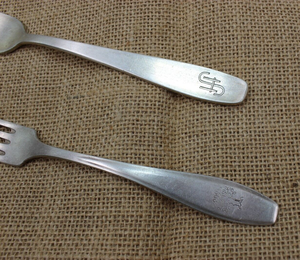 WWII. WW2. Two German officer's Forks. | eBay