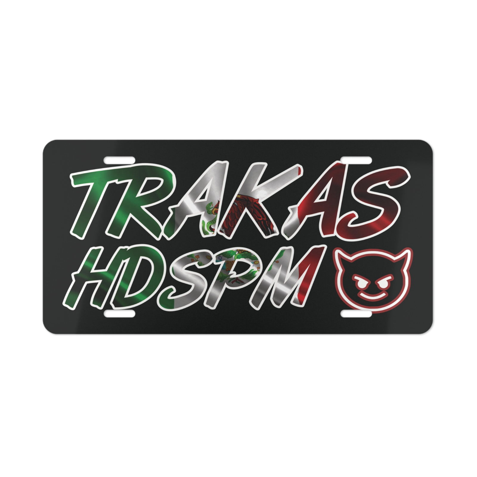 Trakas HDSPM Personalized Aluminum Custom License Plate Mexico Flag | eBay