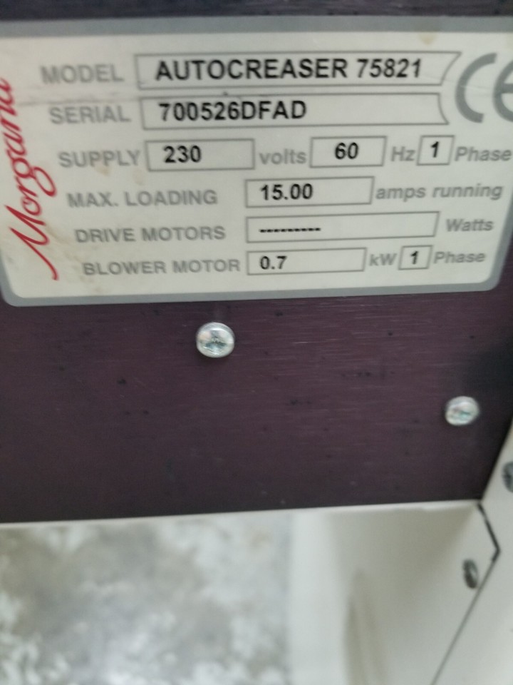 Morgana Auto Creaser | eBay