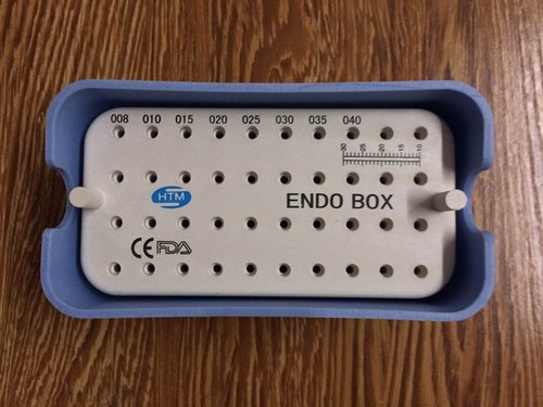 1Pc New Dental Blue Plastic Endo Box With A Ruler Hot On Sale | eBay