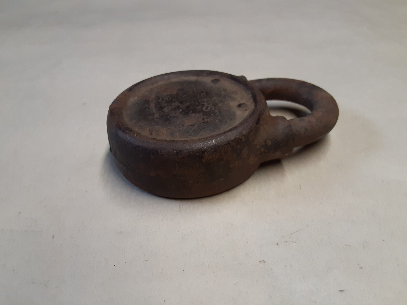 Vintage Oak Leaf padlock no key | eBay