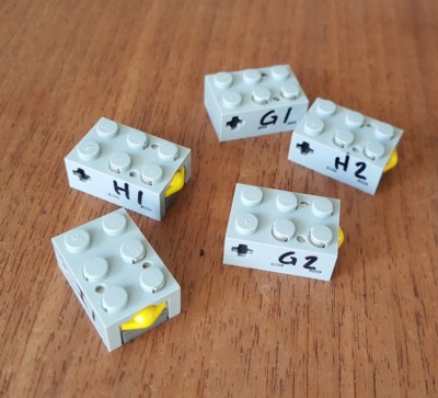 Lego Mindstorms RCX Touch Sensor Technic Robot 879 Robotic Finger Lot ...