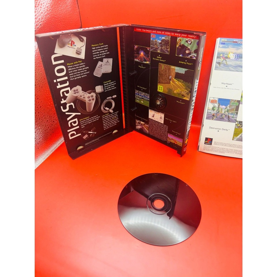 Twisted Metal Sony PlayStation 1 1995 Long Box PS1 Complete CIB w ...