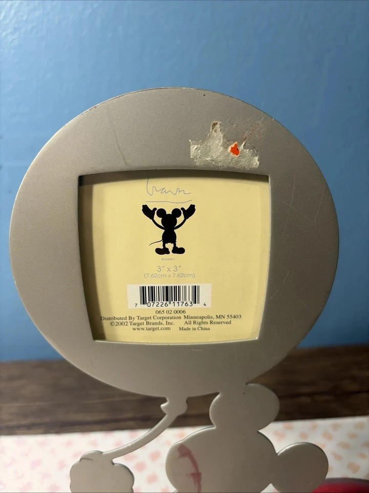 Disney MICKEY MOUSE with BALLOON Metal PICTURE FRAME by Designer ...