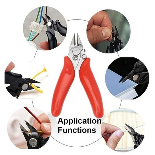 Mini Wire Cable Cutters Side Cut Snips Flush Pliers Hand Tools P7 H0 ...