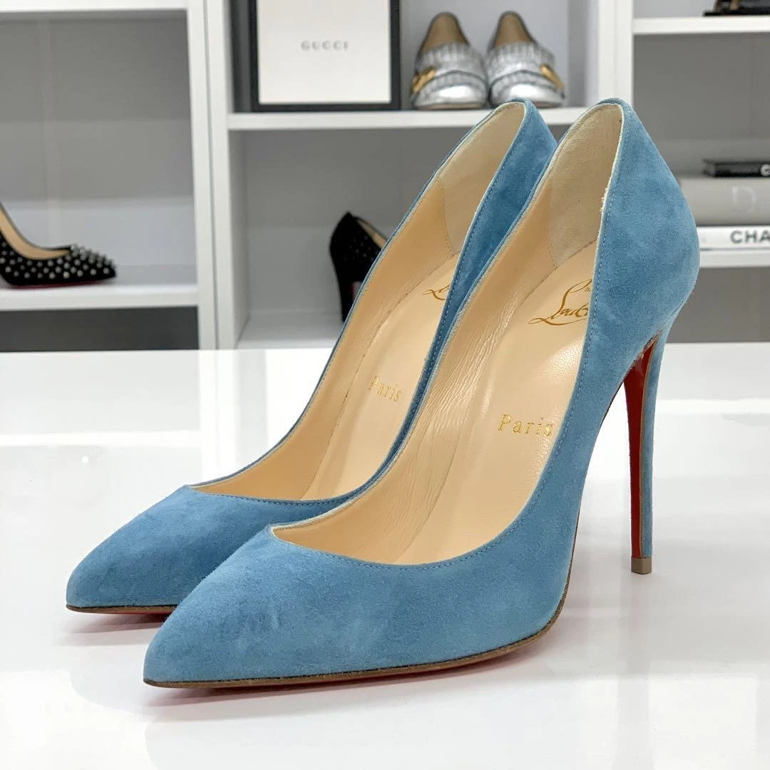 Sky Blue High Heels