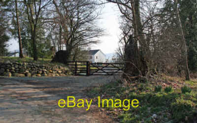 Photo 6x4 Beyond The Gate Pontrobert Forge Farm at the end of lane ...