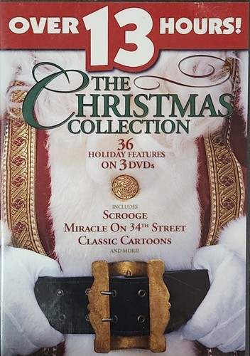 The Christmas Collection (DVD, 3-Disc Set) 36 Features 13+ HRS Miracle ...