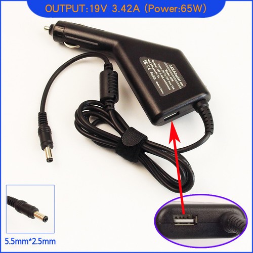 Laptop Car DC Adapter Charger + USB for HP OmniBook XT6050-F4518KC | eBay