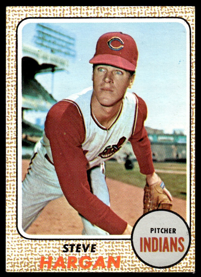 1968 Topps Steve Hargan Cleveland Indians #35 * | eBay