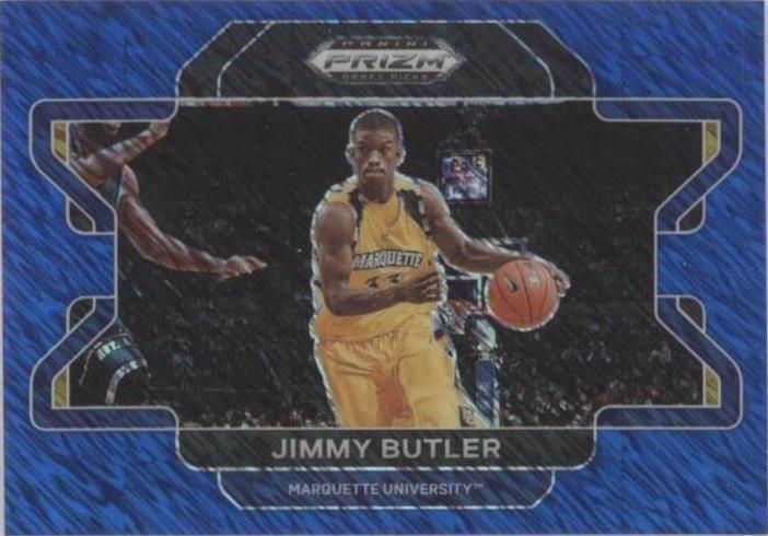 2022-23 Panini Prizm Draft Picks - Jimmy Butler #25 Blue Shimmer Prizm ...