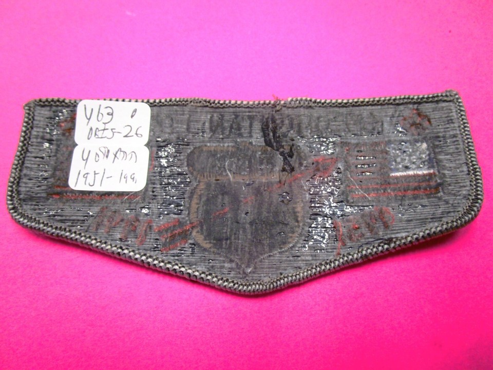 OA Kecoughtan 463,S26,1951-1991,40th ANN ACORN Flap,333,483,Peninsula ...