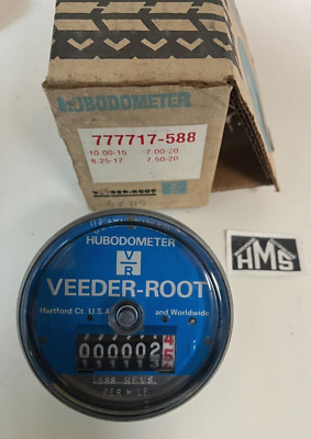 0777717-588 Veeder-Root 588 Revolutions per Mile Hubodometer - NOS | eBay
