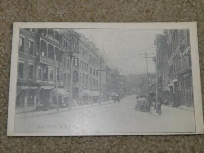 MAIN STREET, LITTLE FALLS, N.Y., USED VINTAGE CARD, 1909 | eBay