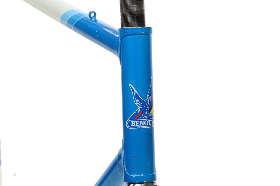 Benotto Road Frameset 58cm Campagnolo Dropouts Columbus Steel Vintage ...