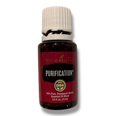 Young Living Purification Premium Essential Oil Blend 15 ml 50% Full | eBay