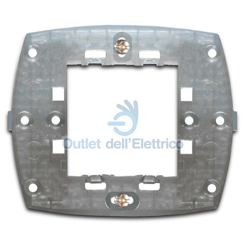 Abb Chiara Support 2 Modules with Screws Square Box 2CSK1602CH ...
