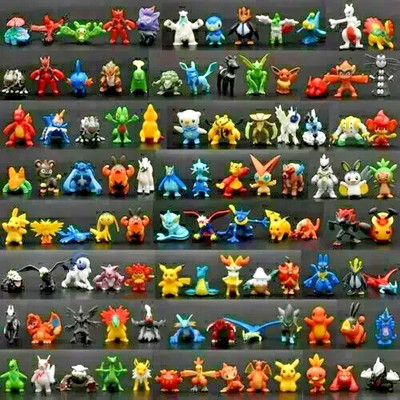 144 Pokemon Mini Figure Toys Pikachu Action Figures | eBay
