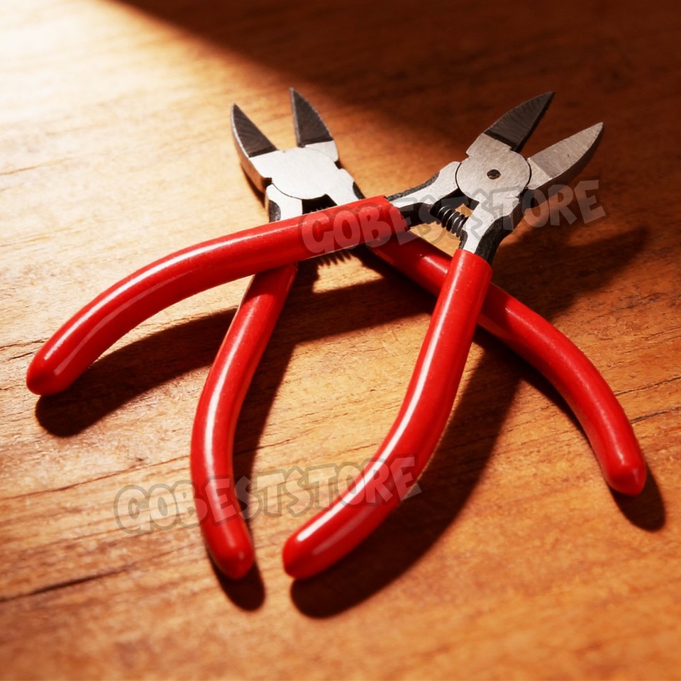 150mm 6" Flush Cut Side Cutters Diagonal Cutting Pliers Wire Cable ...