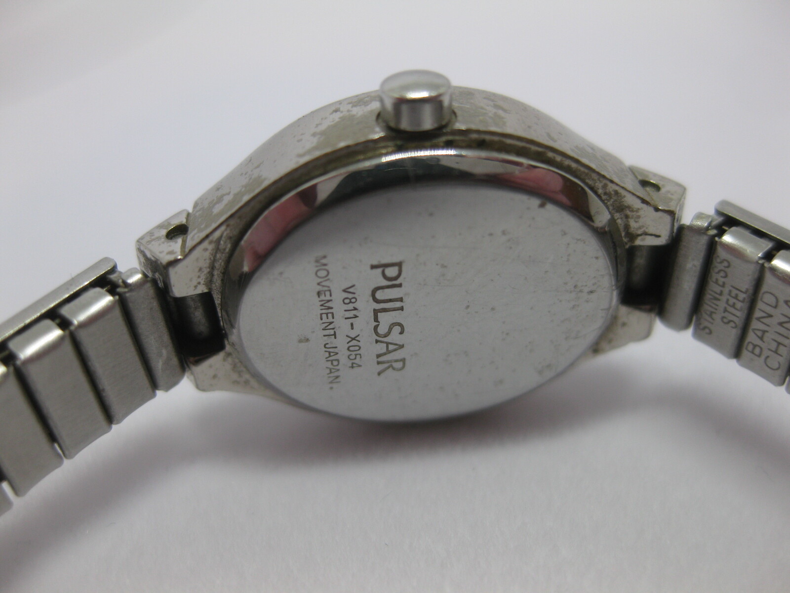 Pulsar Ladies Silver Tone Wrist Watch V811-X054 Ladies | eBay