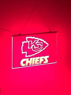 Kansas City Chiefs Led Light Light Sign | eBay