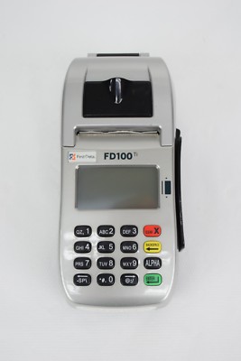 First Data FD100Ti Credit Card Swipe | eBay