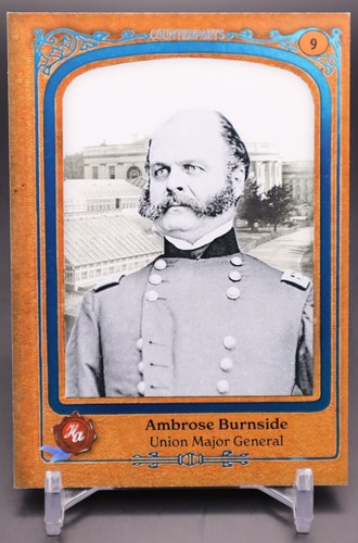 2023 Historic Autographs Civil War Ambrose Burnside Union Major General ...