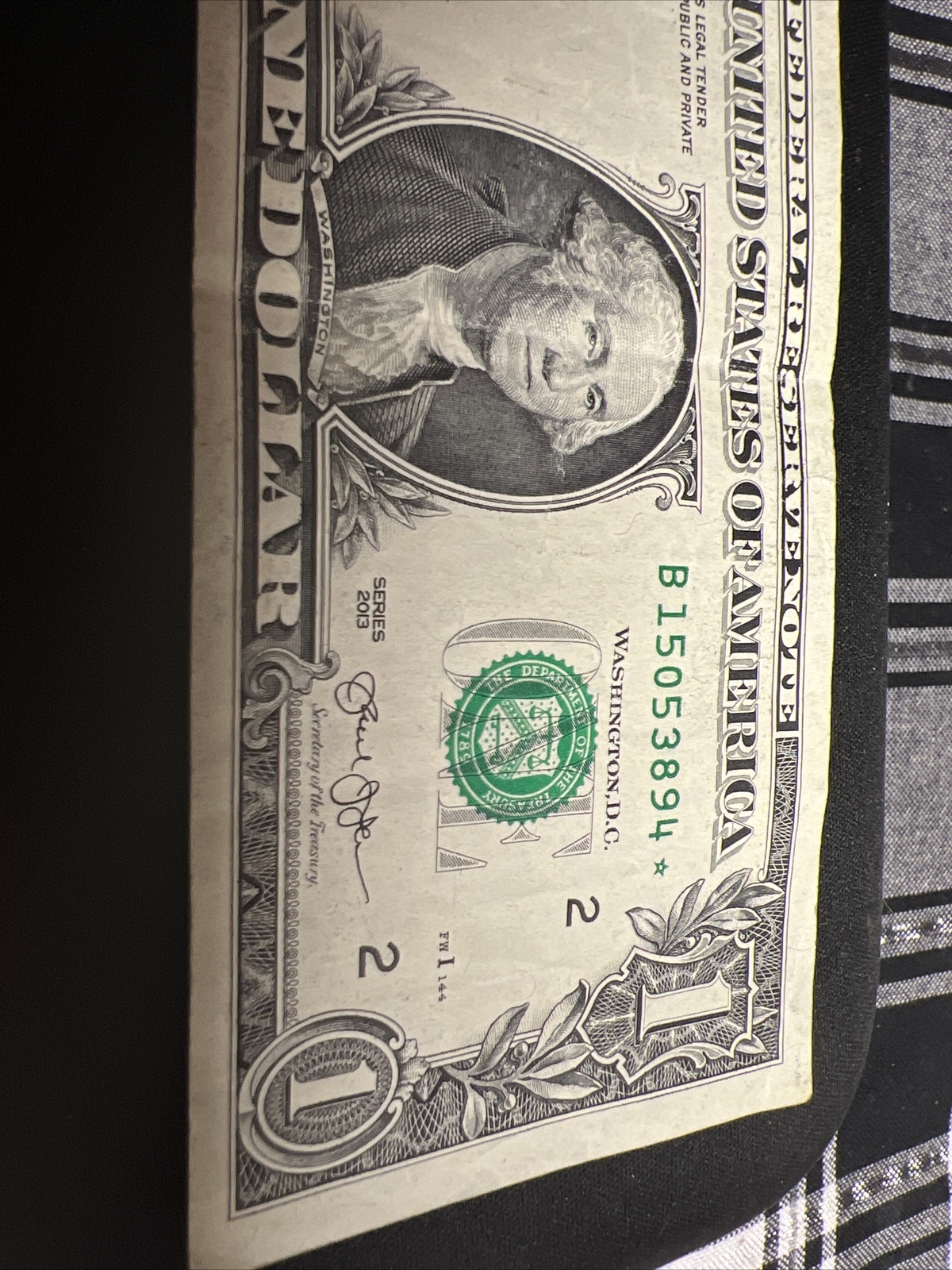 2013 1 dollar bill star note b | eBay