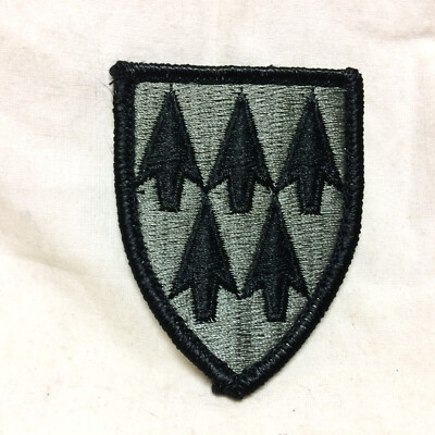 Military Patch Badge Army 32nd Air Defense Artillery Brigade ACU Hook ...
