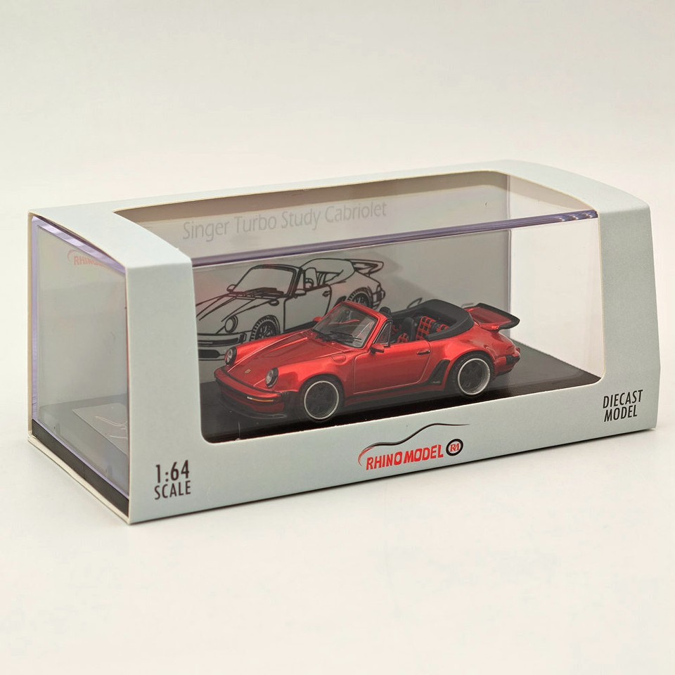 1/64 RM Porsche 930 Singer Turbo Study Cabriolet Diecast Toy Car ...