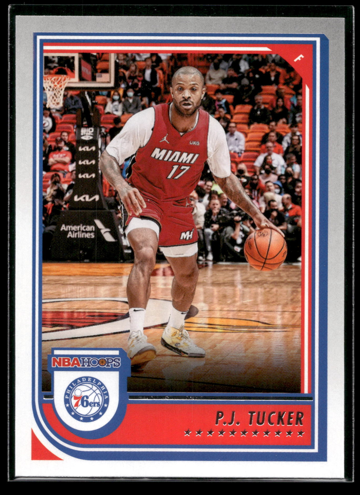 2022-23 Panini NBA Hoops P.J. Tucker BASE CARD Philadelphia 76ers #101 ...