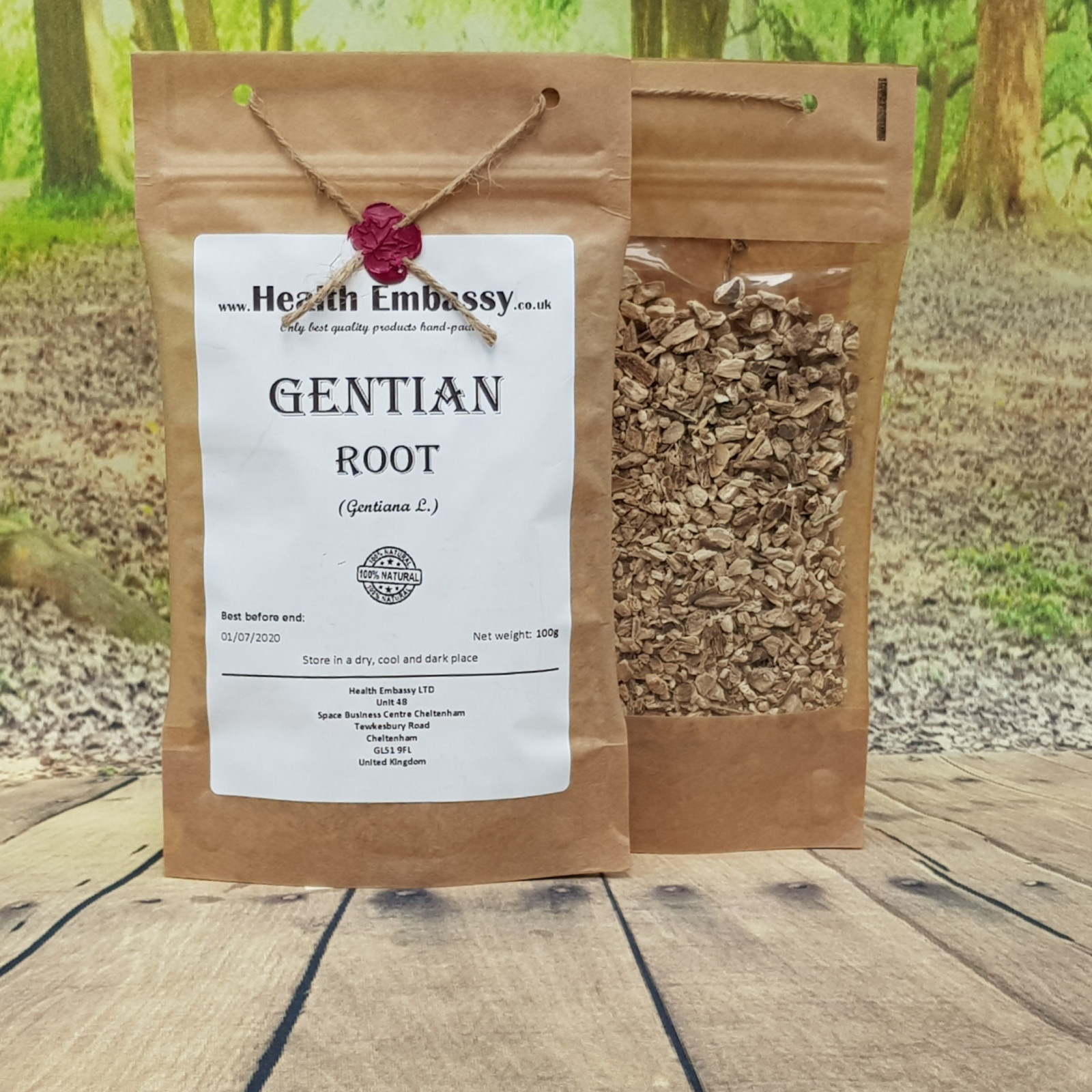 Gentian Root / Gentiana L - Gentiana Radix / Herbal Tea Health Embassy ...