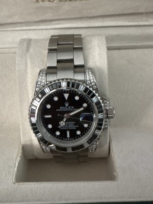 Rolex 124300 Oyster Perpetual 41mm Custom Celebration Balloon Dial Box ...