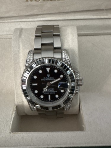 Rolex 124300 Oyster Perpetual 41mm Custom Celebration Balloon Dial Box ...