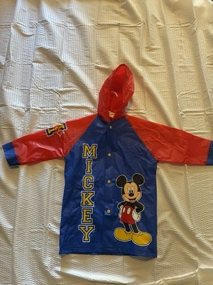 Disney Mickey Mouse Youth Small Raincoat | eBay