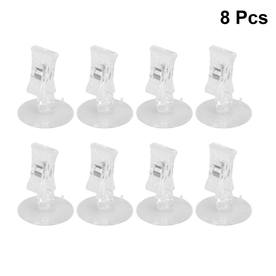 3 Pcs Aquarium Feeding Tool Plastic Seaweed Suction Cup Clip for Fish ...