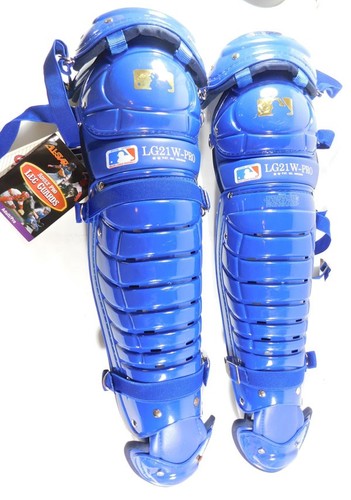 NEW All-Star MLB Leg Guards LG21 W-PRO Blue | eBay