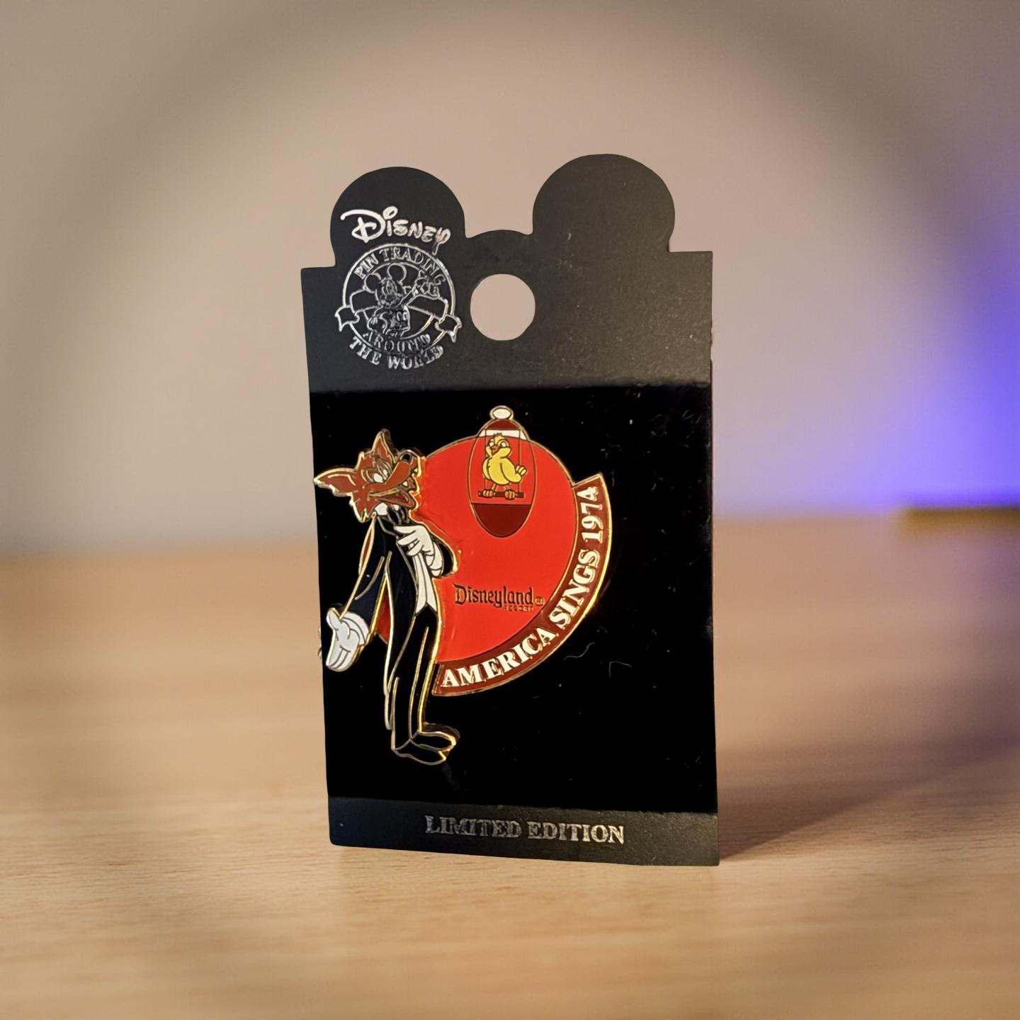Disney DLR America Sings 1974 Vaudeville LE 1000 Pin FREE SHIPPING!! | eBay