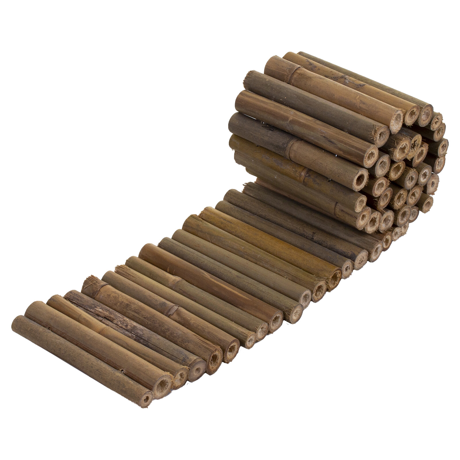 Bamboo Flexible Garden Lawn Edging Partition Border Edge Partitions ...