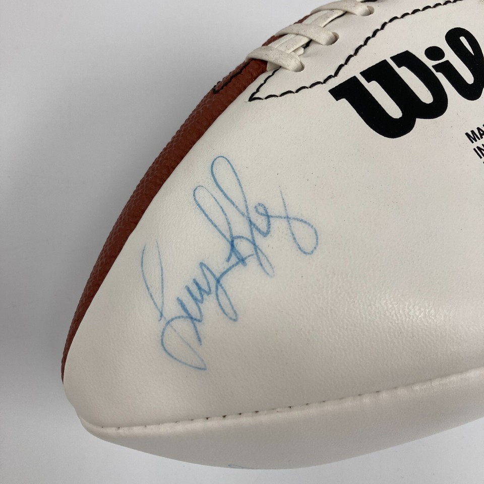 1958 Baltimore Colts NFL Champs Team Signed Football Johnny Unitas ...